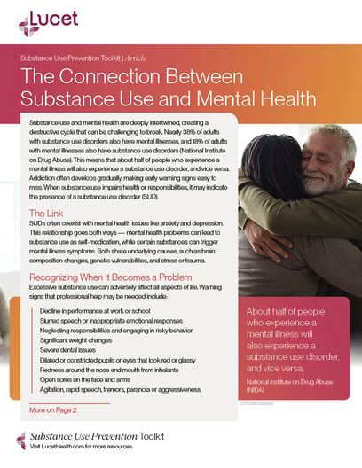 The Interconnection Between Substance Use and Mental Health