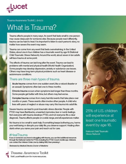 What Is Trauma?