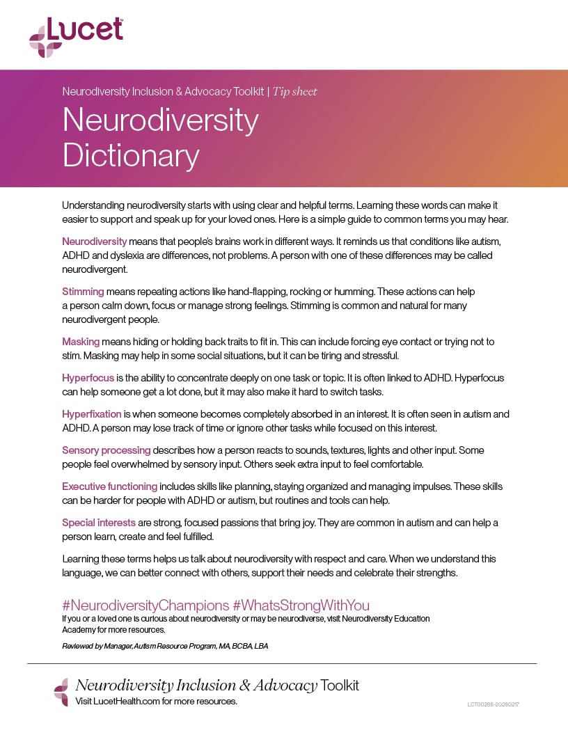 Neurodiversity Dictionary