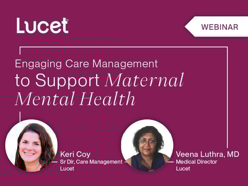 Engaging Care Management to Support Maternal Mental Health